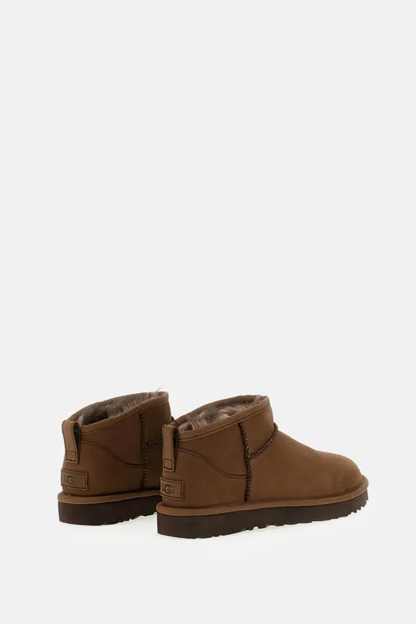 UGG Stivaletti Classic Ultra Mini In Nubuck