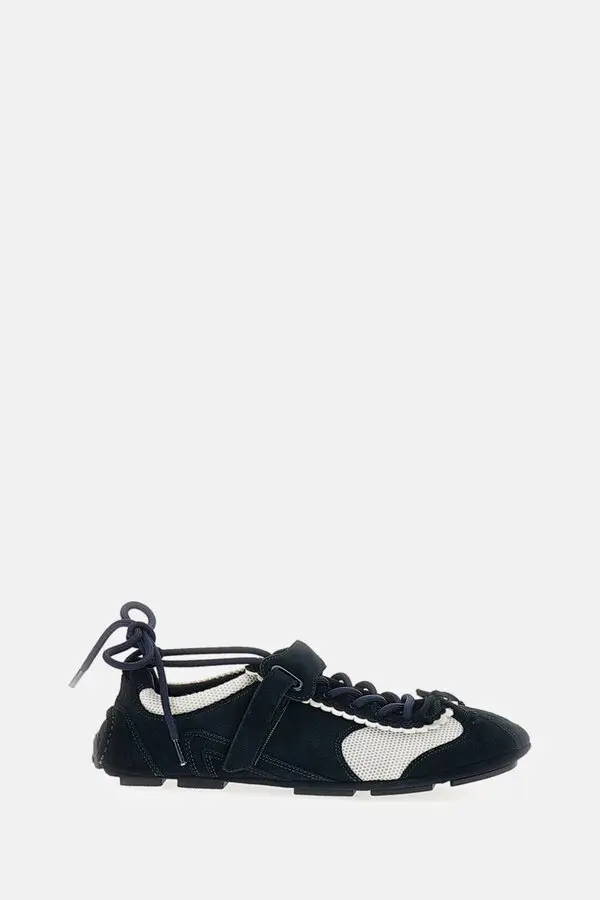 SHUSHU/TONG Ballerine In Pelle Con Fiocco - Multicolore