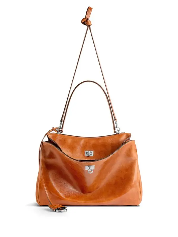 Balenciaga Rodeo Medium Handbag - Brown