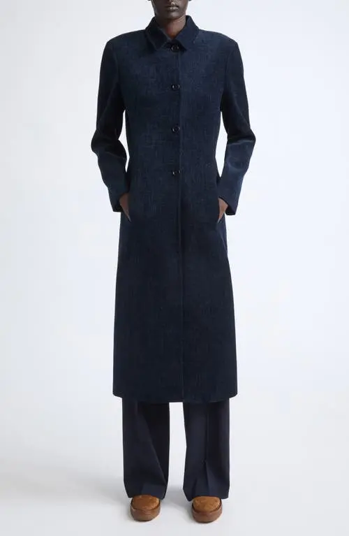 JIL SANDER Longline Coat - Midnight