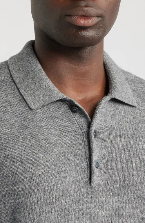 Madewell Frances Wool & Cotton Polo Sweater