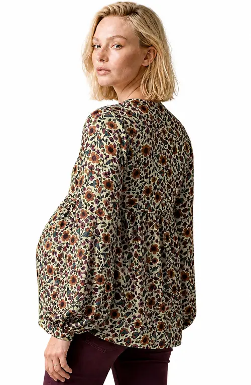 CACHE COEUR Maternity & Nursing Blouse Tess