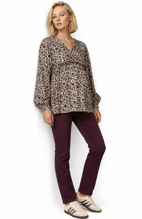 CACHE COEUR Maternity & Nursing Blouse Tess