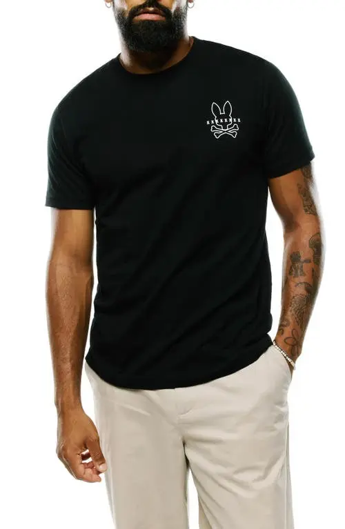 Psycho Bunny Piers Back Graphic Pima Cotton T-shirt