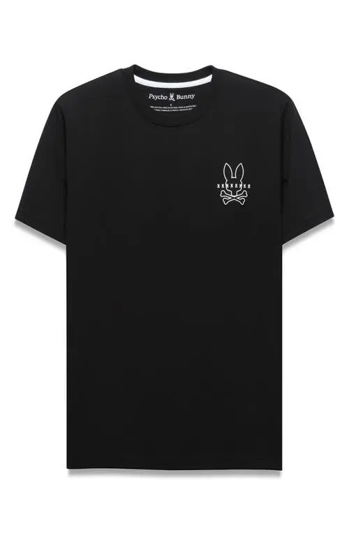 Psycho Bunny Piers Back Graphic Pima Cotton T-shirt