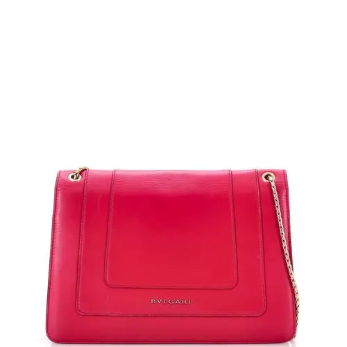 BVLGARI Serpenti Forever Shoulder Bag Leather Medium