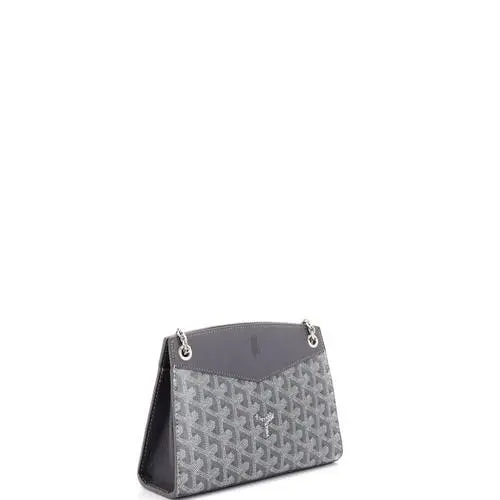 Goyard Structured Rouette Chain Shoulder Bag Coated Canvas Mini