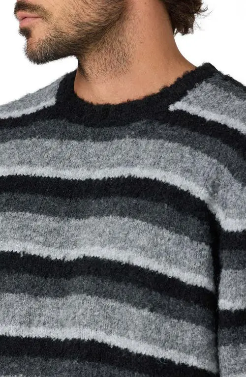 O'Neill Fuzzy Stripe Crewneck Sweater