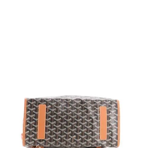 Goyard Saint Leger Briefcase Backpack Coated Canvas - Brown