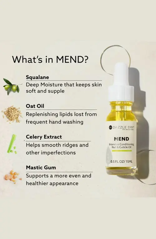 DAZZLE DRY Mend Intensive Conditioning Nail & Cuticle Oil