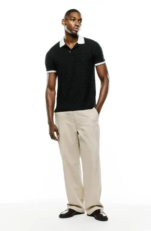 Psycho Bunny Garry Performance Jacquard Polo