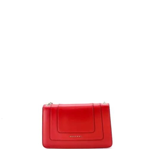 BVLGARI Serpenti Crossbody Bag Leather Small