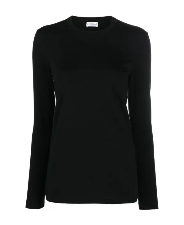 Brunello Cucinelli Long-sleeve Cotton T-shirt