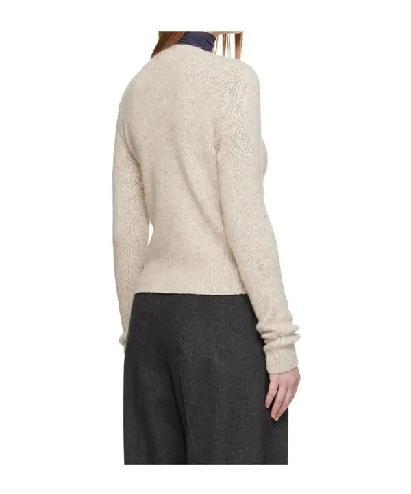 Auralee Cashmere Crew Neck Sweater