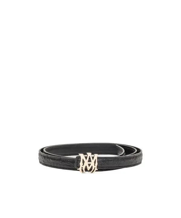 Amiri Signature Logo Belt