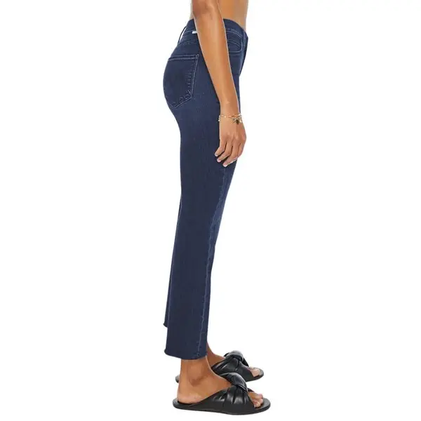 MOTHER Mid-waist Denim Pants