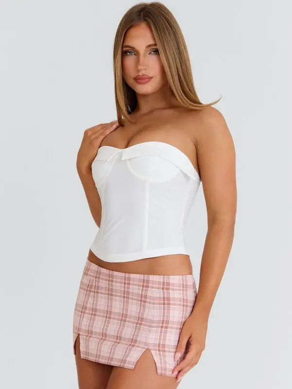 OUTCAST Schoolgirl Corset Top