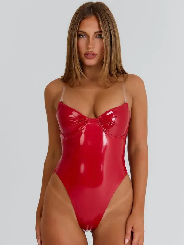 OUTCAST Devil Bodysuit & Skirt Set