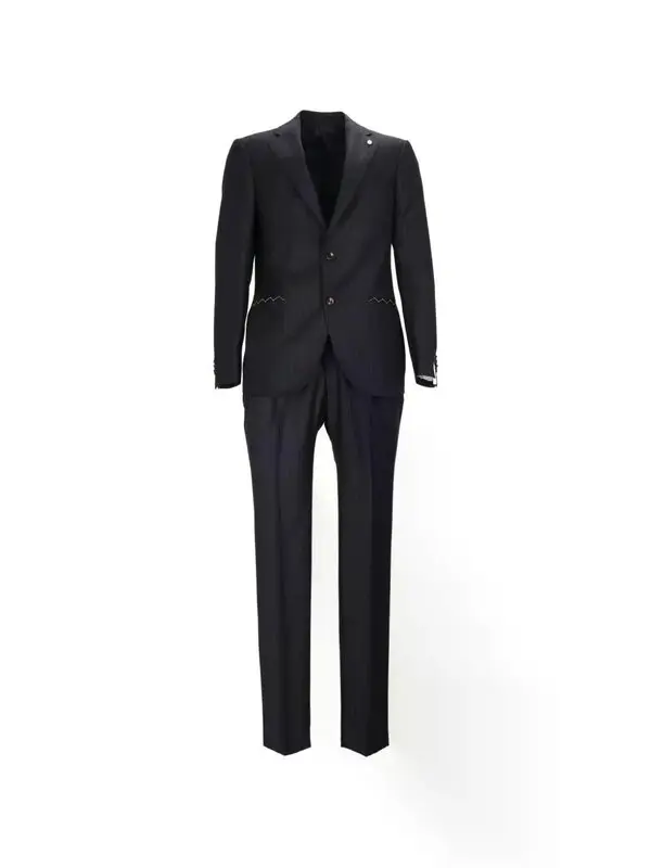 LUIGI BIANCHI Drop 7 Pinstripe-pattern Suit