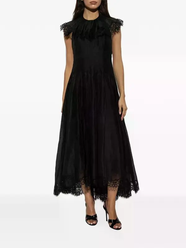 Zimmermann Lace-trim Open-back Dress