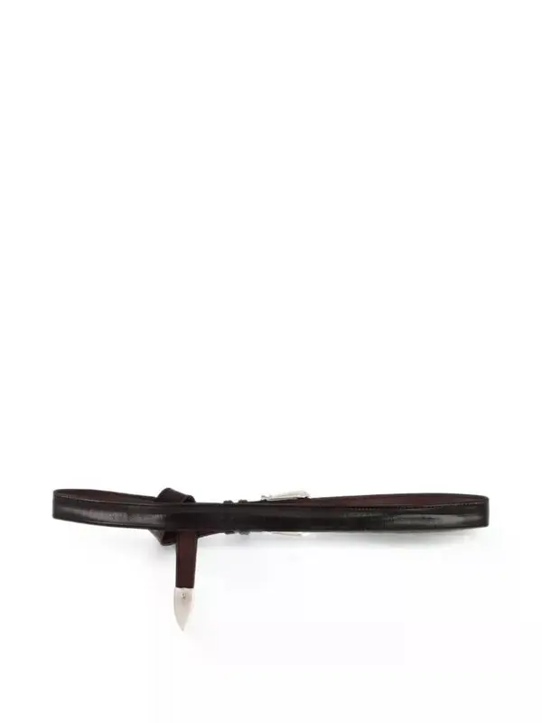 Orciani Buckle-fastening Leather Belt
