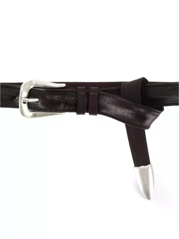 Orciani Buckle-fastening Leather Belt