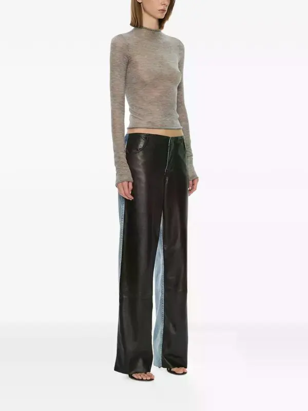 Christopher Esber Lenny Long-sleeve Top - Grey