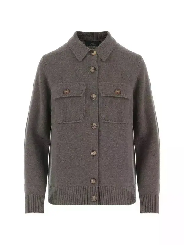 Arch4 Mr Redcar Cashmere Flap-pockets Cardigan
