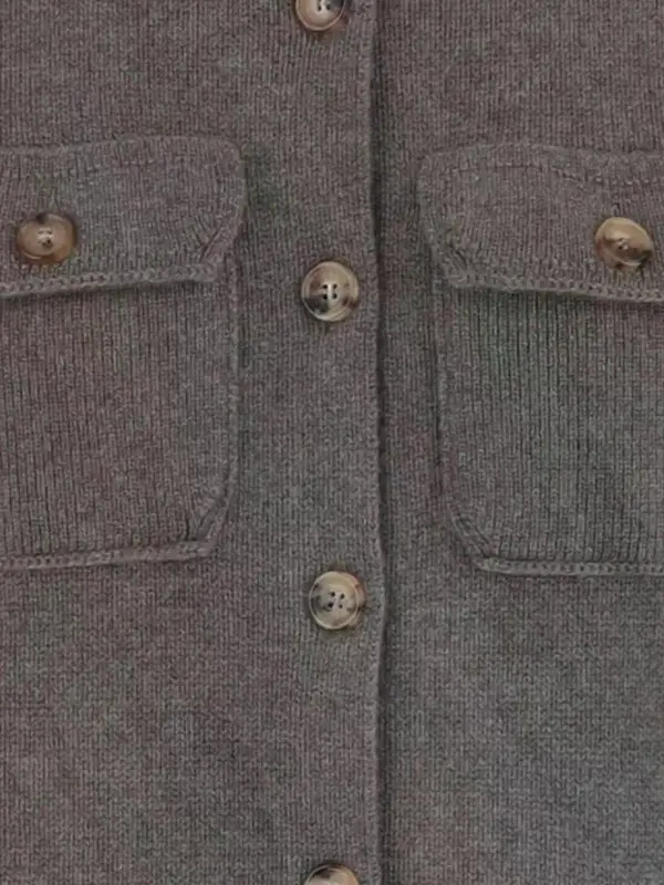 Arch4 Mr Redcar Cashmere Flap-pockets Cardigan