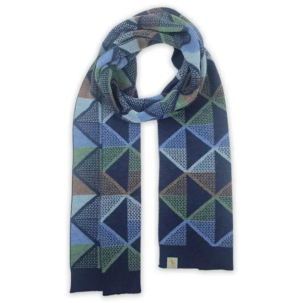 OTTO & SPIKE Scarves Gracie Merino Indigo - Blue
