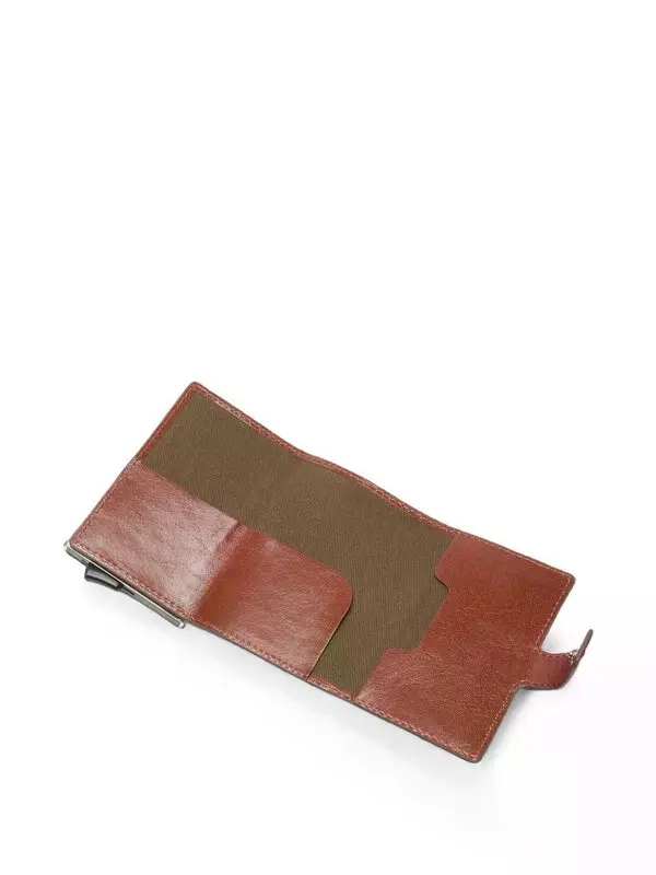 THE BRIDGE Bridge Logo-embossed Leather Cardholder