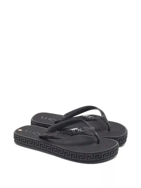 Versace Medusa Thong Sandals