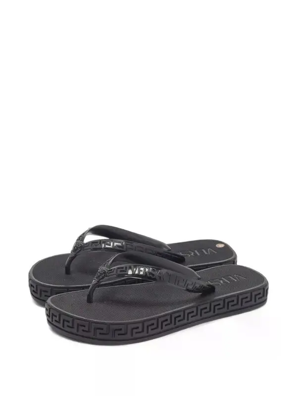 Versace Medusa Thong Sandals