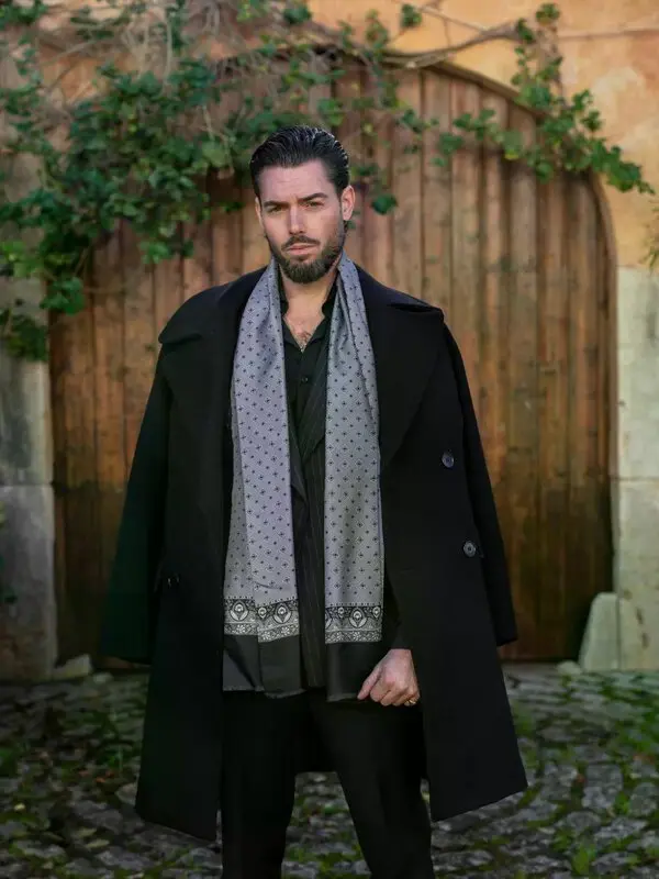 ELIZABETTA Ancona Scarf - Grey