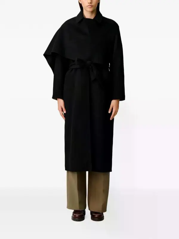 Claudie Pierlot Long Draped Coat