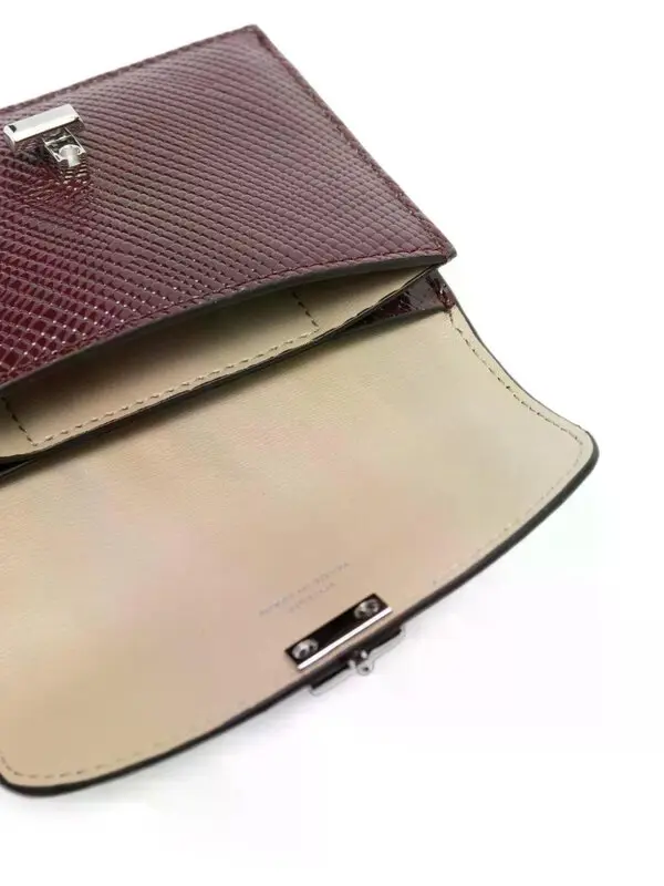 TOTEME T-lock Patent Leather Cardholder