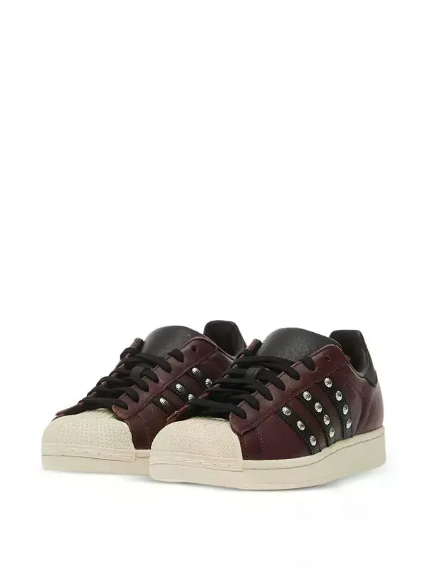 Adidas Superstar Stud-embellished Low-top Sneakers