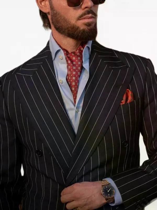 ELIZABETTA Ostuni Medallion-print Silk Cravat