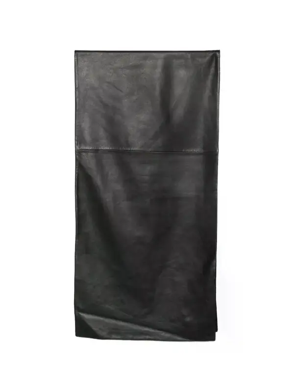 TOTEME Leather Scarf - Black