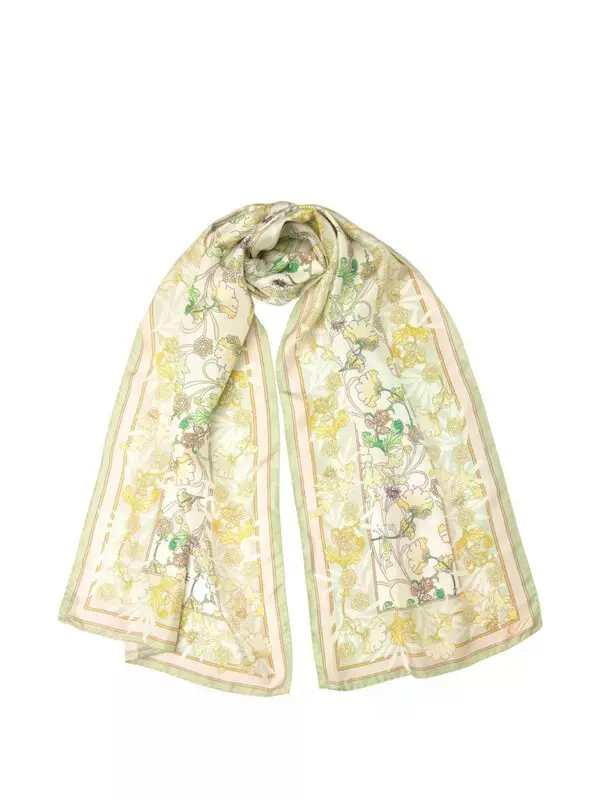 ELIZABETTA Ofelia Floral-print Scarf