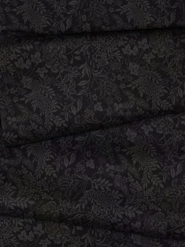 ELIZABETTA Rapallo Botanical-motif Scarf