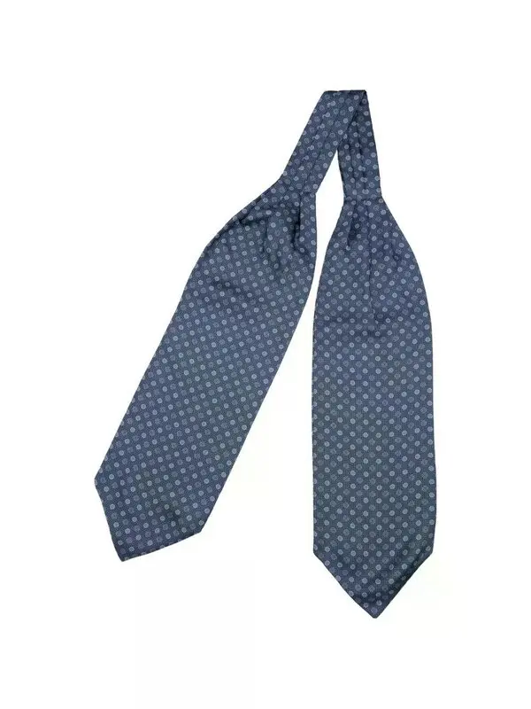 ELIZABETTA Nino Dot-print Silk Cravat