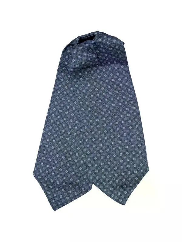 ELIZABETTA Nino Dot-print Silk Cravat
