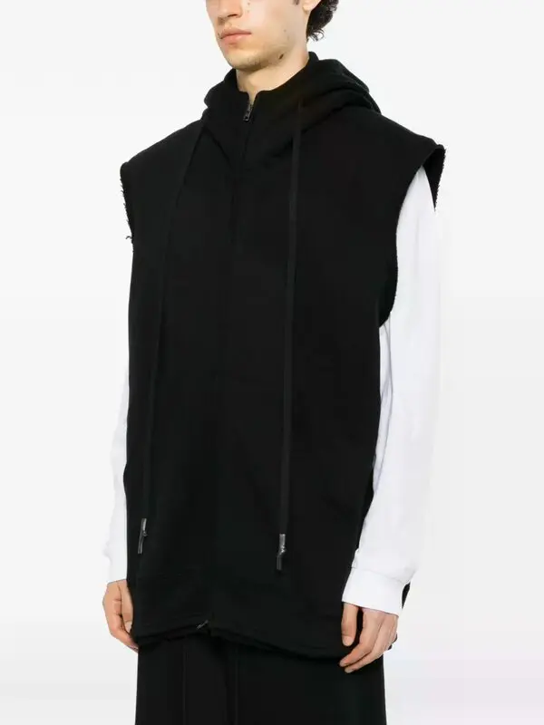 NUDE:MASAHIKO MARUYAMA Sleeveless Zip-up Hoodie