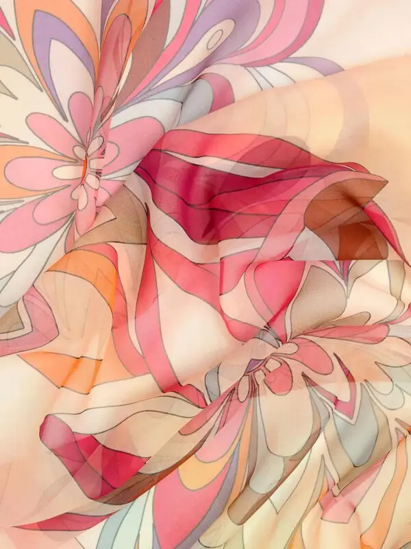 ELIZABETTA Liana Floral-print Silk Scarf