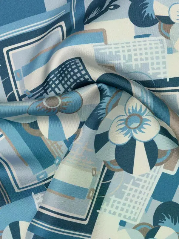 ELIZABETTA Piero Pocket Square - Blue