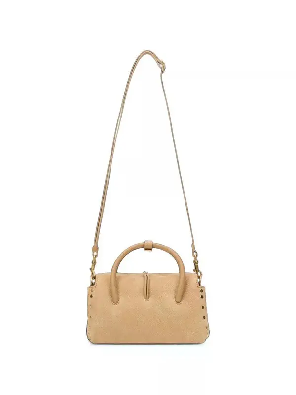 ZANELLATO Dotta Stud-embellished Tote Bag - Neutrals