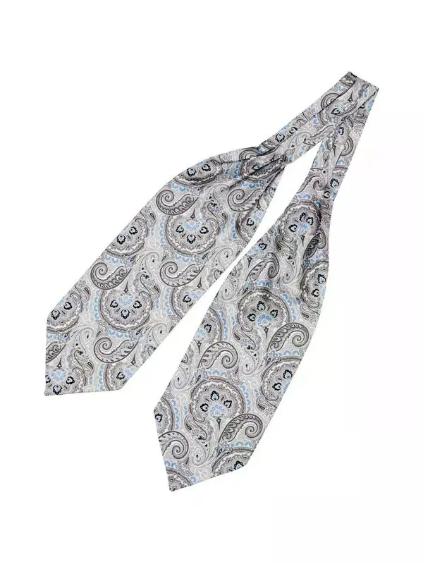 ELIZABETTA Latino Paisley-print Silk Cravat Tie