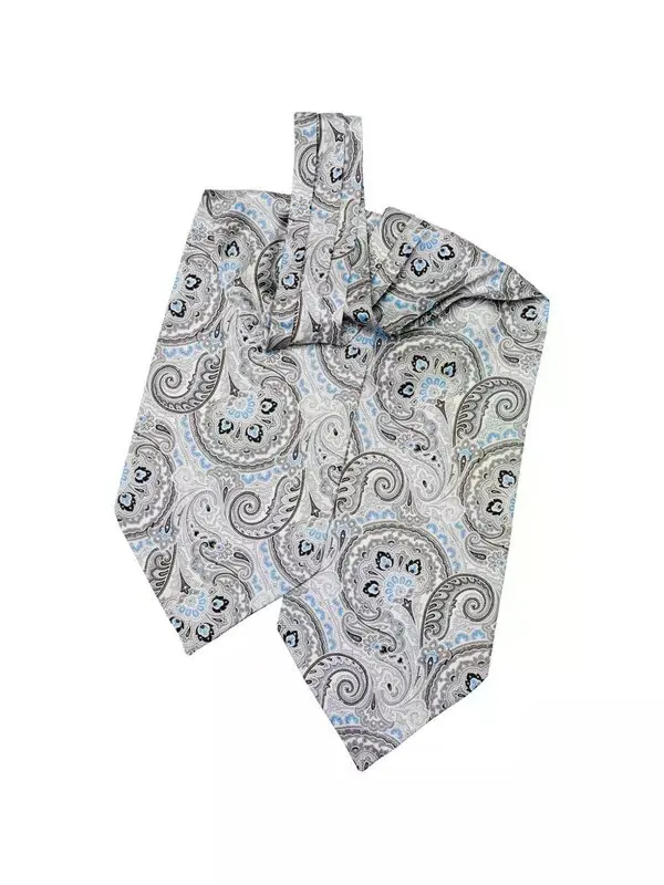 ELIZABETTA Latino Paisley-print Silk Cravat Tie