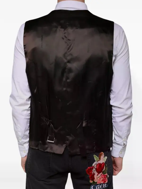 Dolce & Gabbana Pinstripe-print Waistcoat